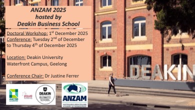 ANZAM 2025 Doctoral workshop and 38th Conference - ANZAM